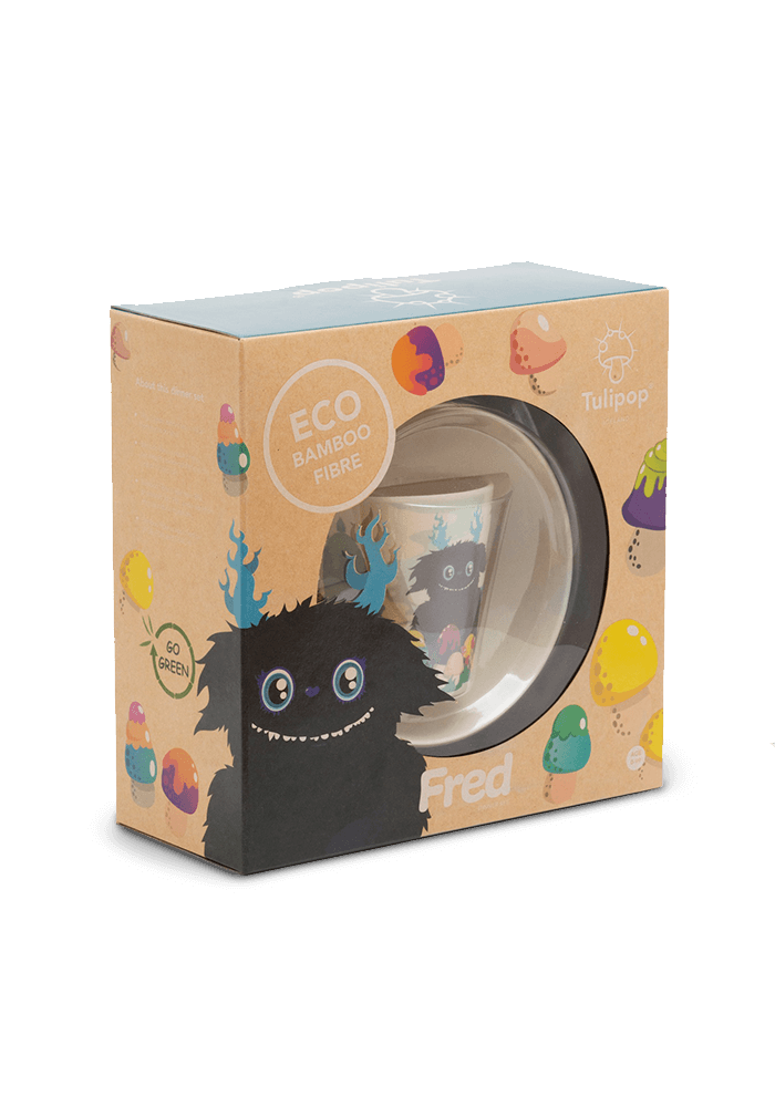 Fred Bamboo Dinner Set – Tulipop Official Store