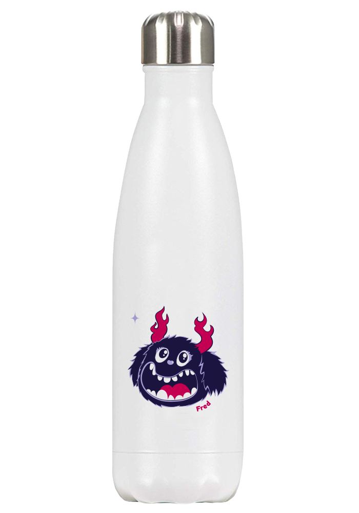 Fred Steel Water Bottle (500 ml) – Tulipop Official Store